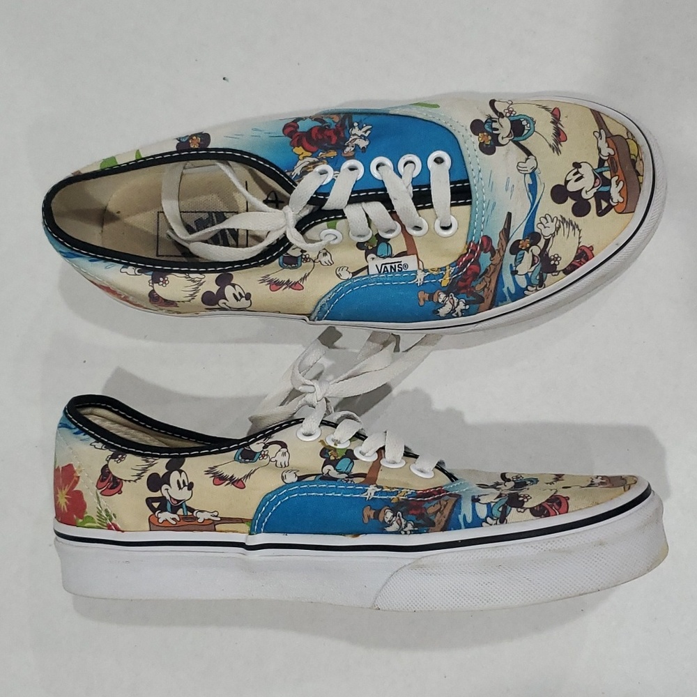 Vans X Disney Mickey Mouse Aloha Skate Sneakers - Gem